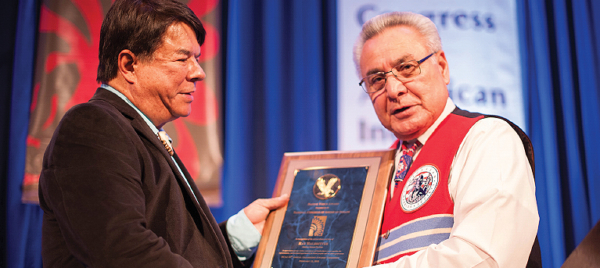 Halbritter Honored with Native Voice Award by National Congress of ...